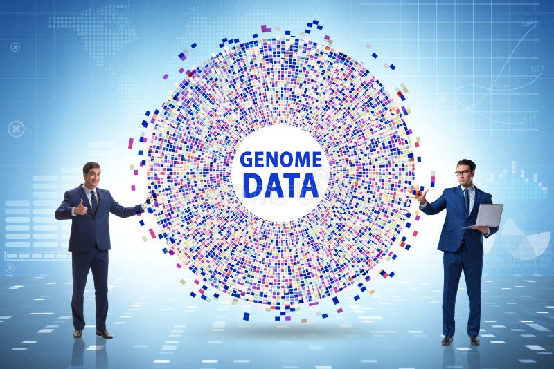Businessman in Genome Data Concept Stock Image - Image of doctor ...