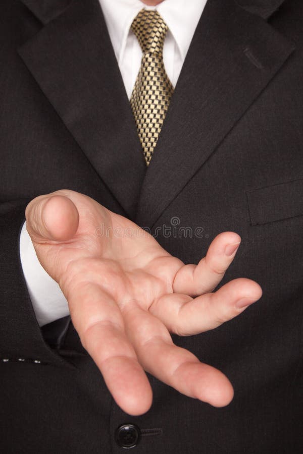 Businessman Gesturing with Hand Stock Photo - Image of fashion, lawyer ...
