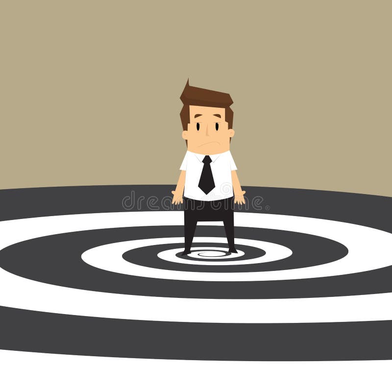 Businessman get confused stock vector. Illustration of concept - 57292529