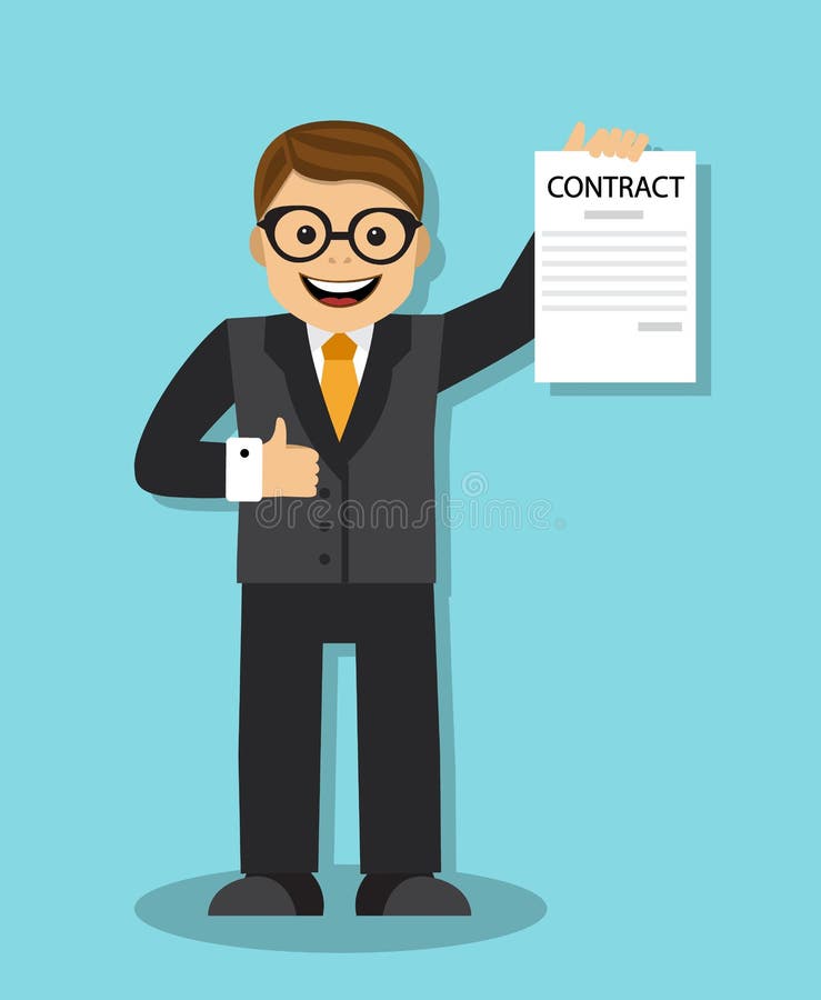 Employment Contract Clipart