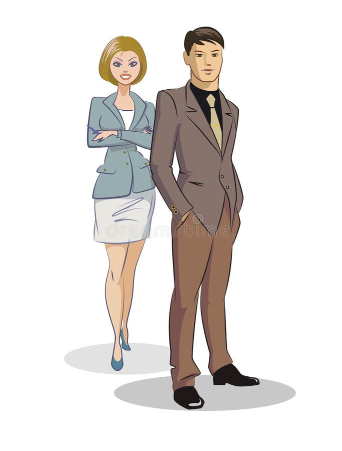 Businessman group standing stock vector. Illustration of necktie - 34647939