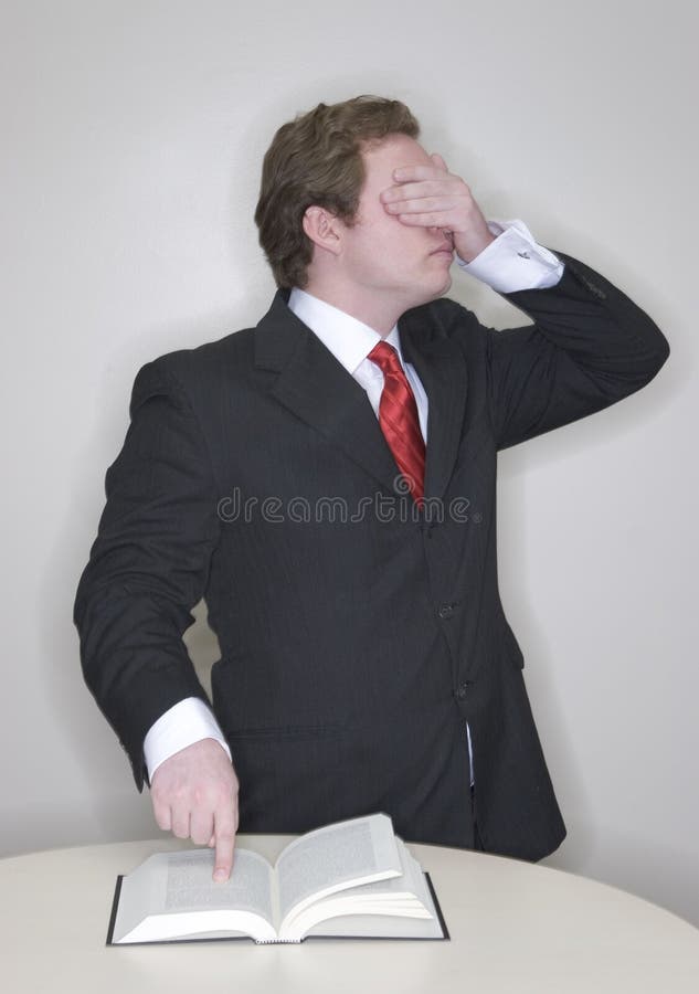 Businessman Guessing stock photo. Image of waist, standing - 2406086