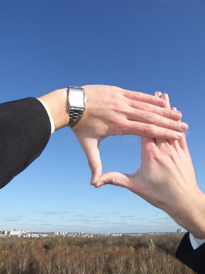 Leader and his team stock photo. Image of female, focus - 3310556