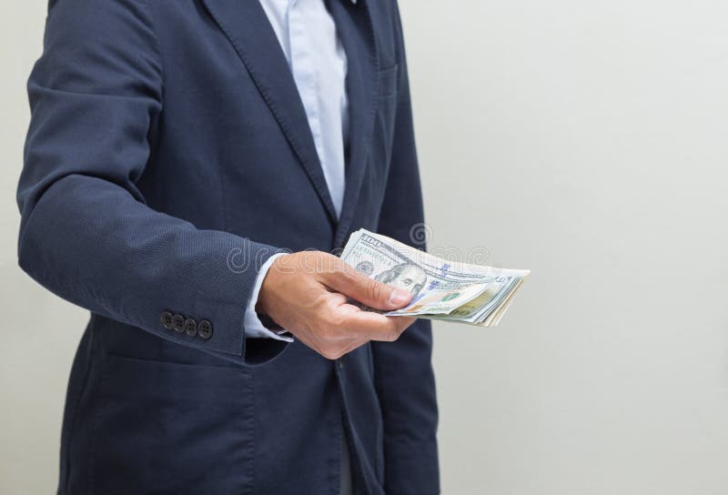Businessman Hand Grabbing USD Stock Image - Image of cash, businessman ...