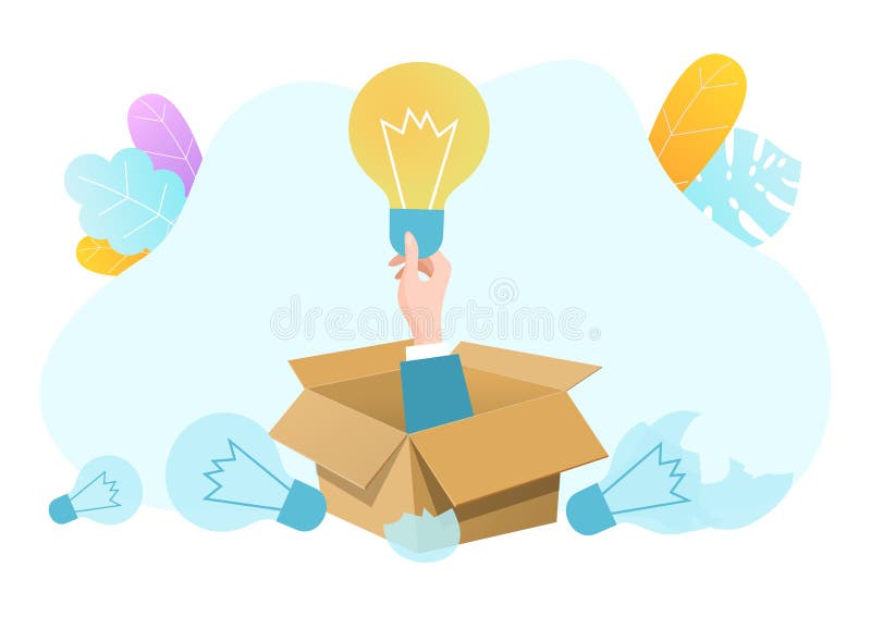 Businessman Hand Hold Innovation Idea Light Bulb, Creative Business ...