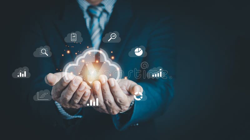Businessman Hand Holding Cloud Computing Technology Internet Storage ... Businessman Hand Holding Cloud Computing Technology Internet Storage ...