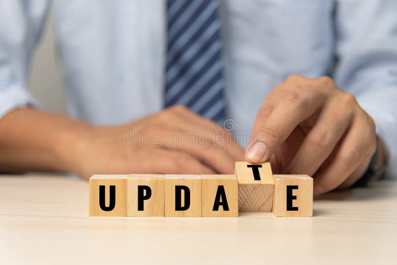 Letter Block Update Sign Stock Photos - Free & Royalty-Free Stock ...