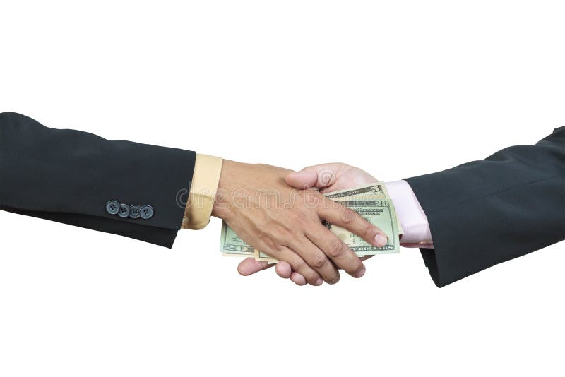 Money Handshake Deal Investors Stock Photo - Image of america, charges ...