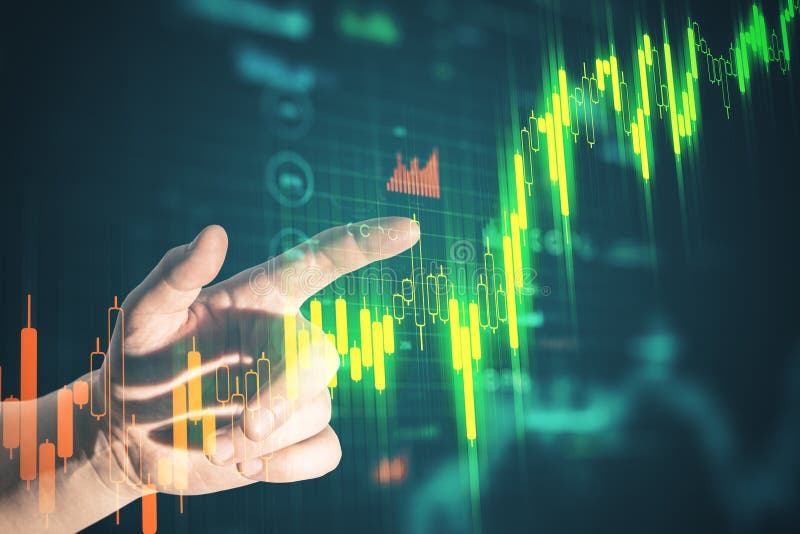 Pen Pointing at Stock Prices Stock Image - Image of point, numbers ...