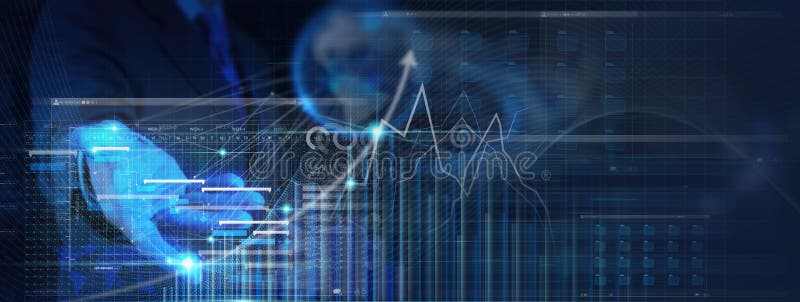 Businessman Hand Project Manager Working and Update Tasks with ...