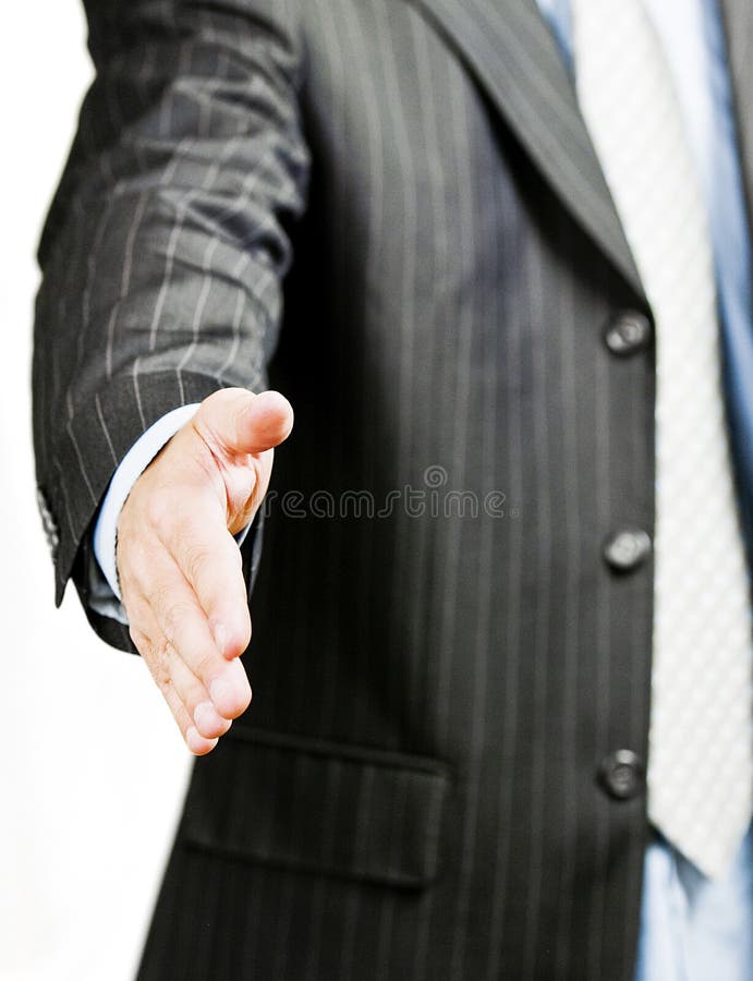 Businessman hand shake stock image. Image of businessman - 15972421