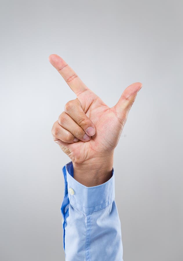 Businessman Hand Show with Tick Sign Stock Photo - Image of present ...