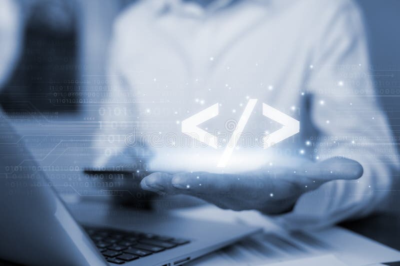 Businessman Hand Holding Wood Cubes with Bullseye Target Icon, HR Human and People Icon ...