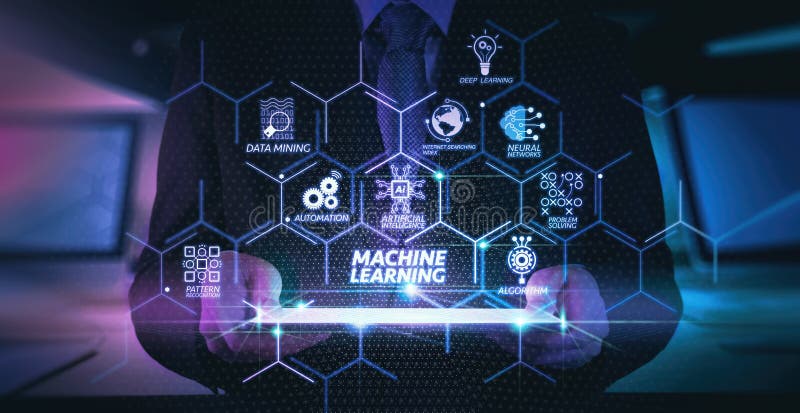 Businessman Hand Working with a Digital Tablet Computer.Machine ...