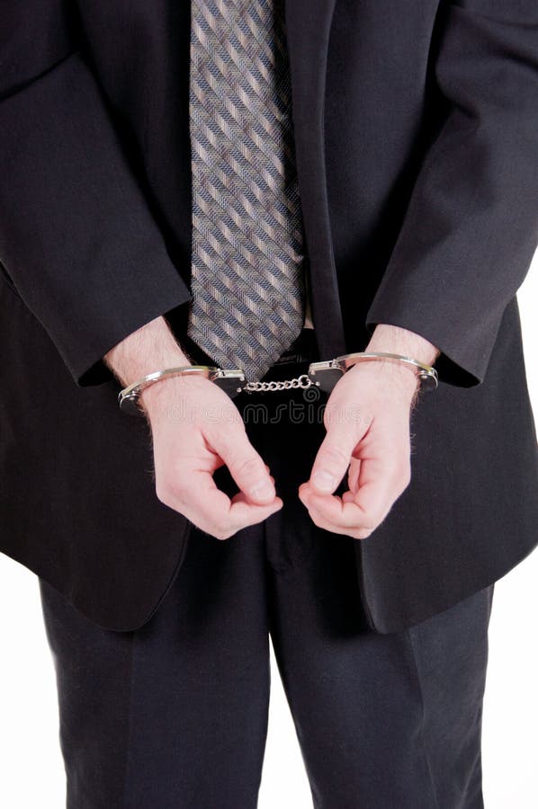 Man in handcuffs stock photo. Image of shackles, capital - 35549052