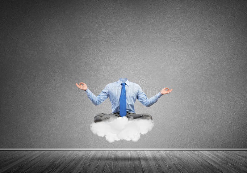 Businessman without head stock image. Image of business - 84839507