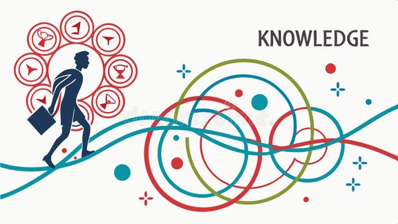 Businessman Head with Knowledge and Brain Concept Vector Design ...