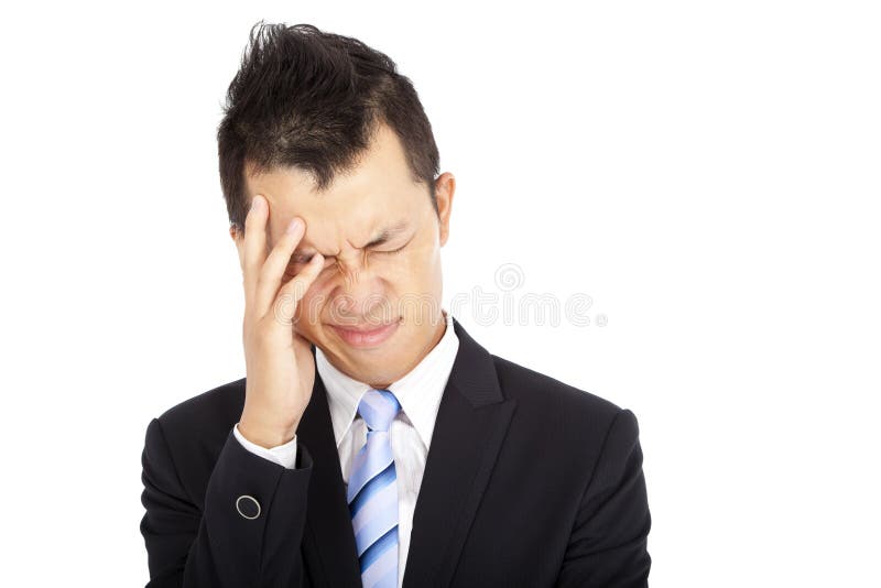 Stress businessman stock image. Image of worker, colleague - 835637