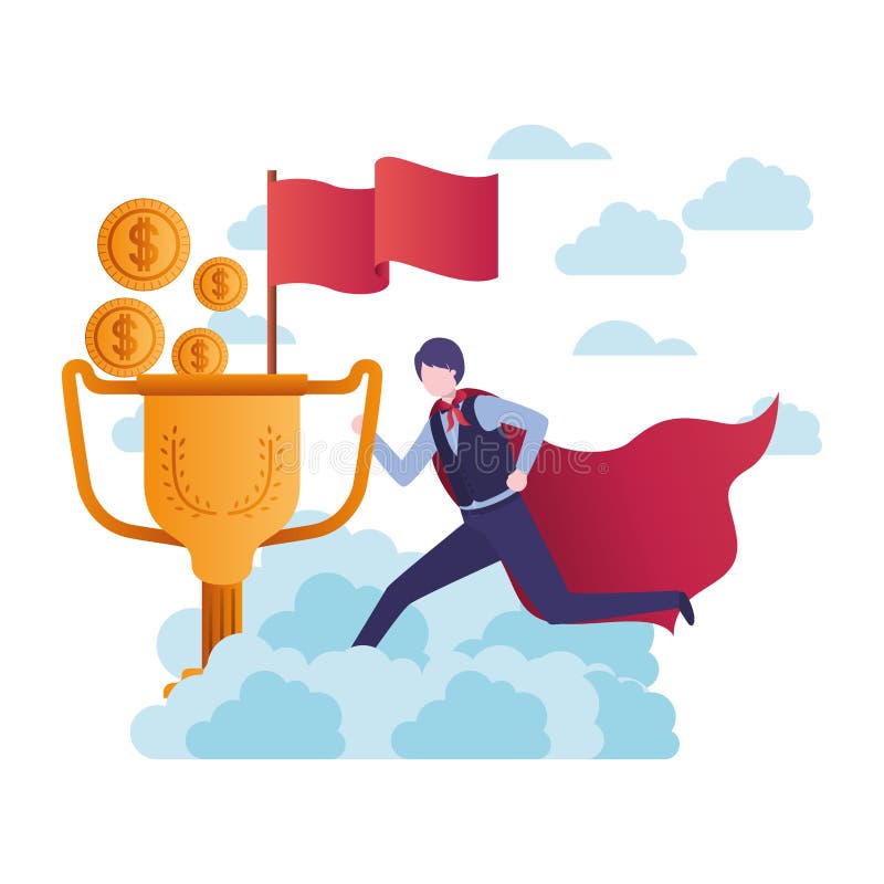 Super Hero Trophy Stock Illustrations – 273 Super Hero Trophy Stock ...