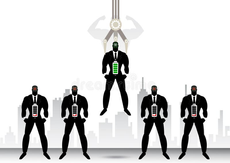 Businessman with His Strong Shadow, Successful, Leadership, Confident ...