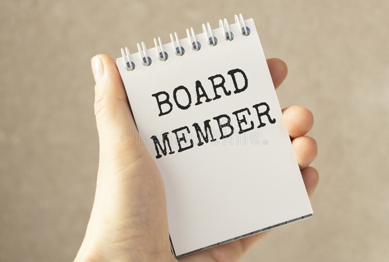 Businessman Holding a Card with Text Board Stock Image - Image of ...