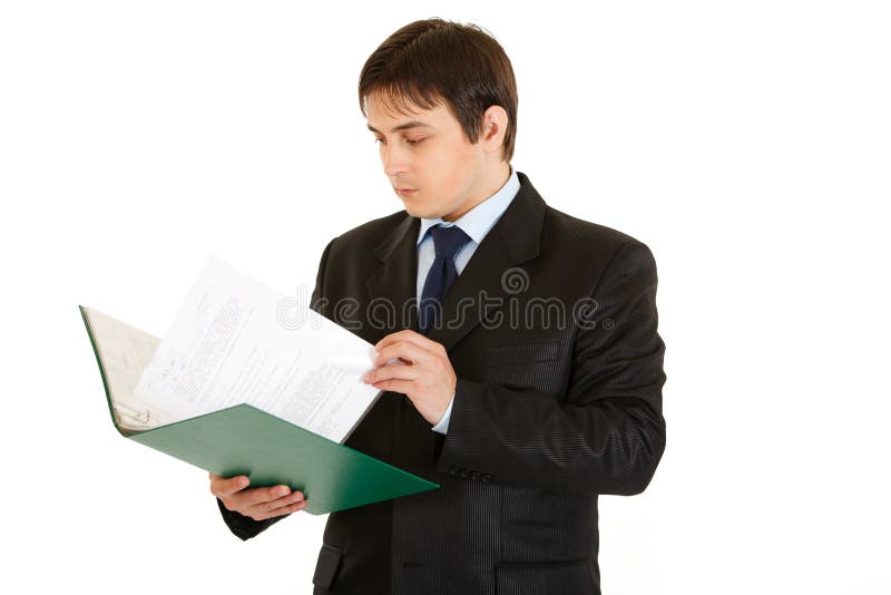 Checking documents stock photo. Image of male, construction - 2511342