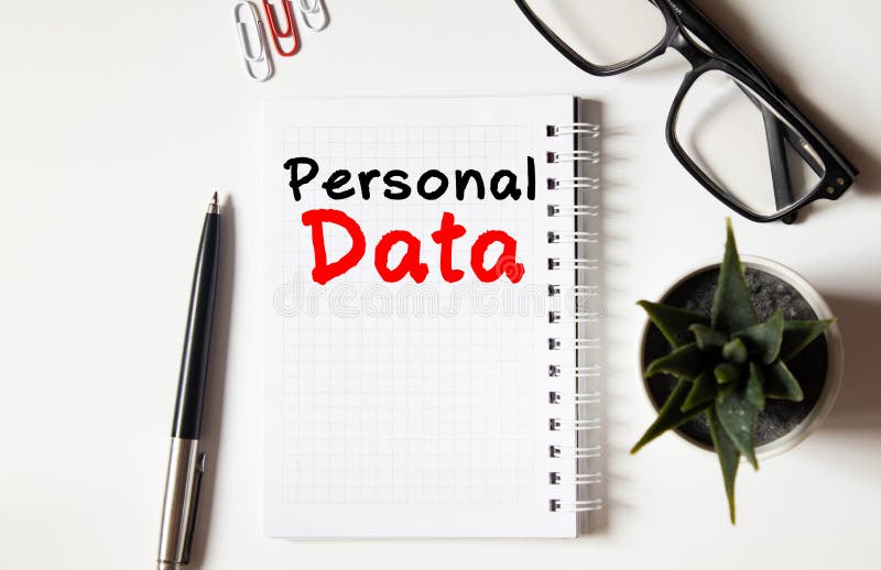 Businessman Holding Paper with Personal Data Text Stock Photo - Image ...