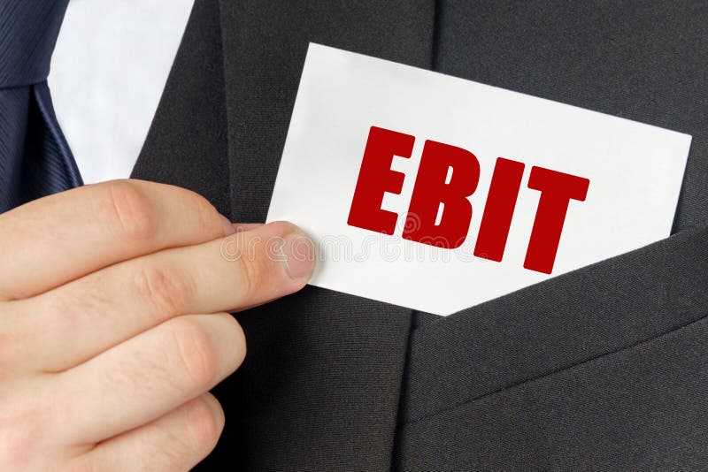 EBIT stock image. Image of background, interest, taxes - 26161765