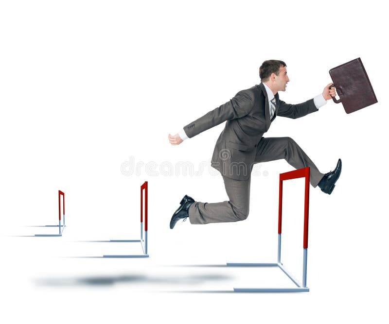 116 Businessman Jump Over Barrier Stock Photos - Free & Royalty-Free ...