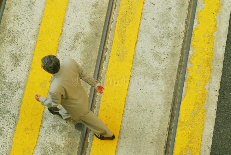 Businessman in a hurry stock image. Image of city, asian - 1551857
