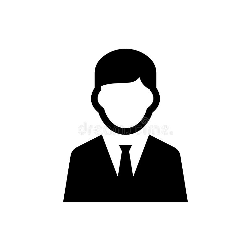 Businessman Icon stock vector. Illustration of icon - 192457624