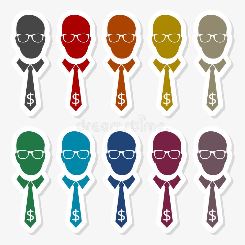 Businessman Icon - Illustration Stock Vector - Illustration of ...