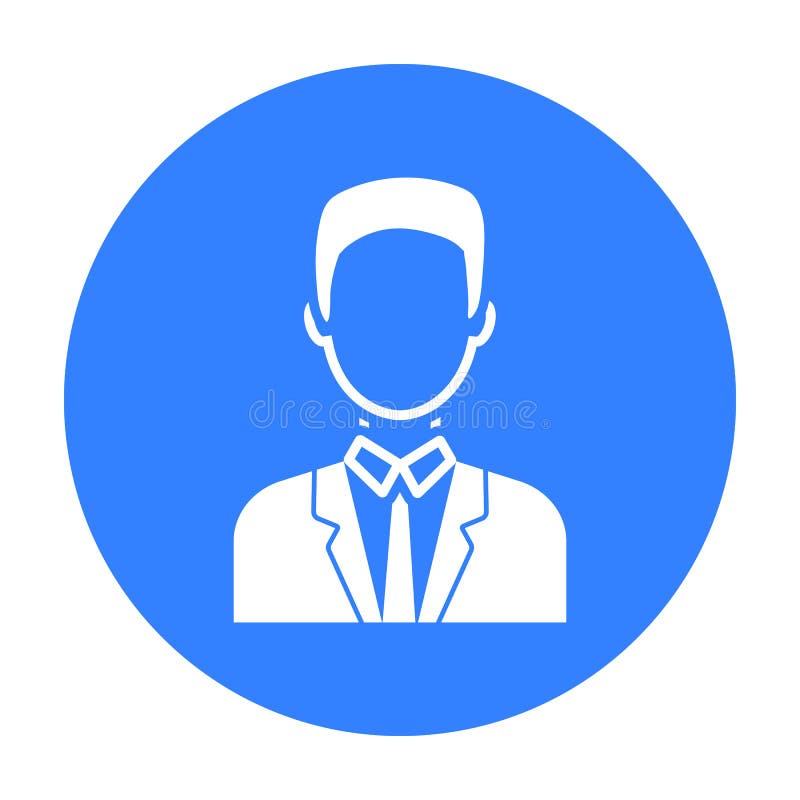 Businessman Icon. Single Avatar, Icon from the Big Avatar Stock Vector ...