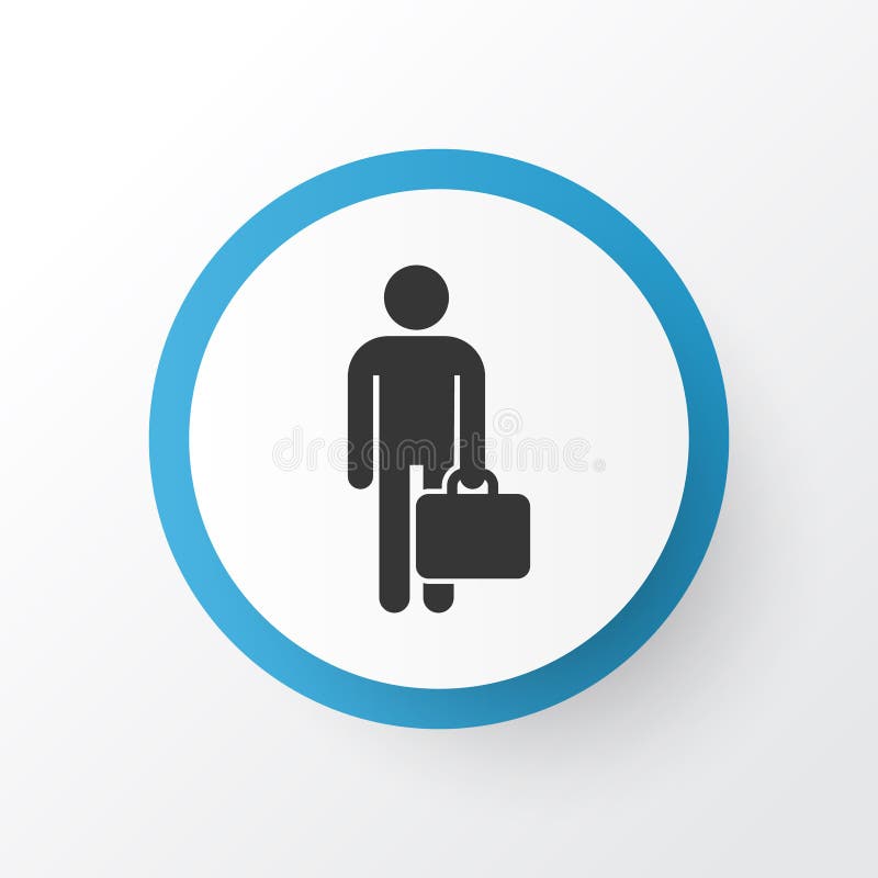 Businessman Icon Symbol. Premium Quality Isolated Work Man Element in ...
