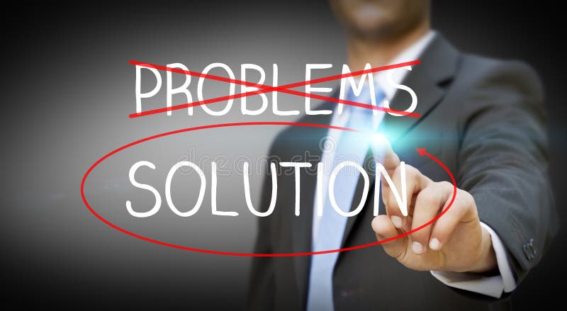 Businessman Impossible Solution Concept Stock Illustration ...