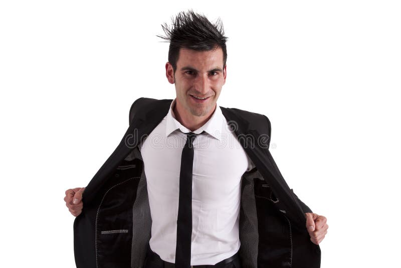 Businessman isolated stock photo. Image of businesspeople - 54900100