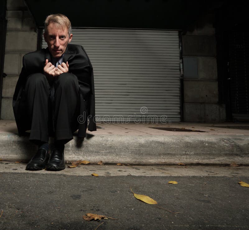 Businessman without a job stock photo. Image of caucasian - 9984286