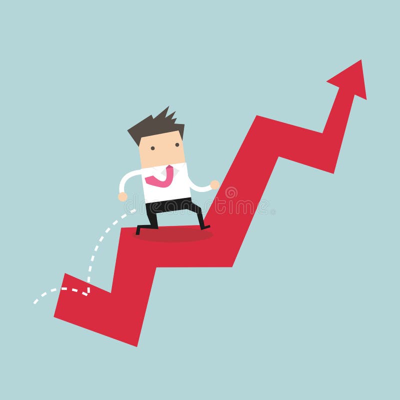 Growing Income Chart Success Stock Illustrations – 5,786 Growing Income ...