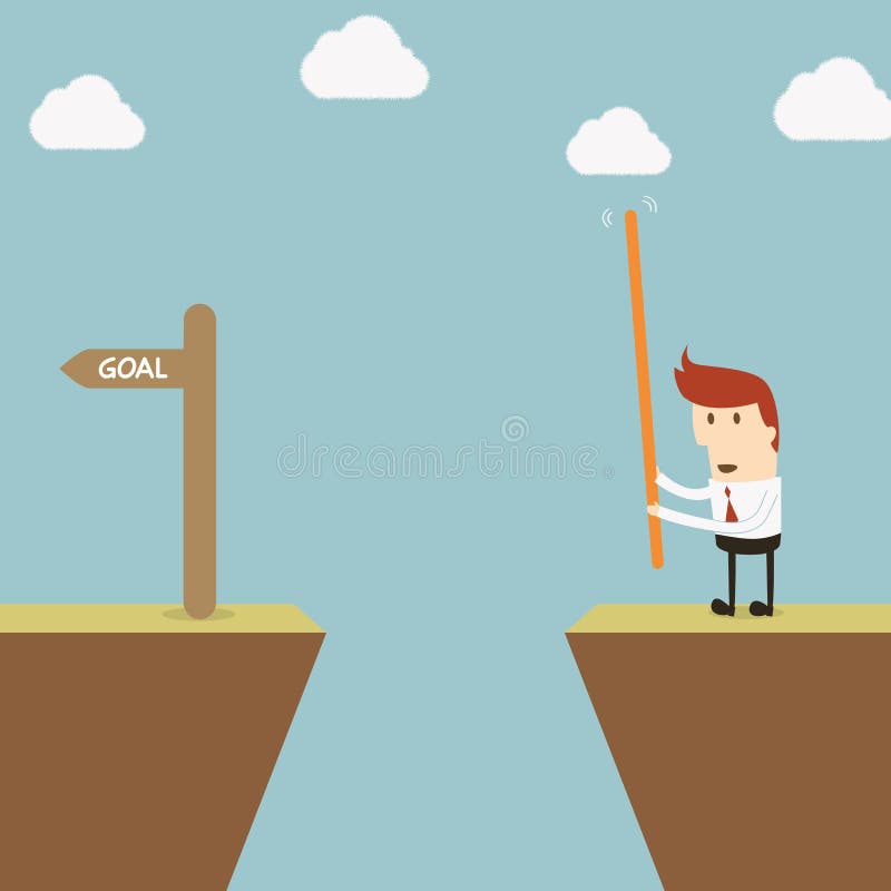 Businessman jumping stock vector. Illustration of contest - 32017422