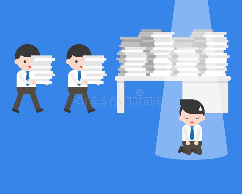 Work Overload Stock Illustrations – 2,521 Work Overload Stock ...