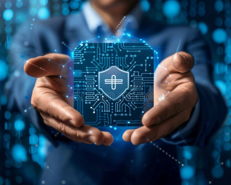 Businessman with Kyc Symbol for Enhanced Financial Security and ...