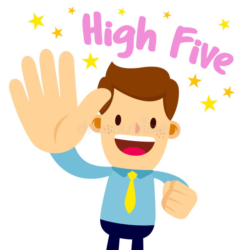 High Five Stock Illustrations – 5,603 High Five Stock Illustrations ...