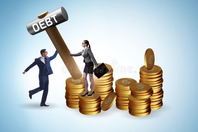 Think Big Concept with Businessman Superhero Stock Photo - Image of ...