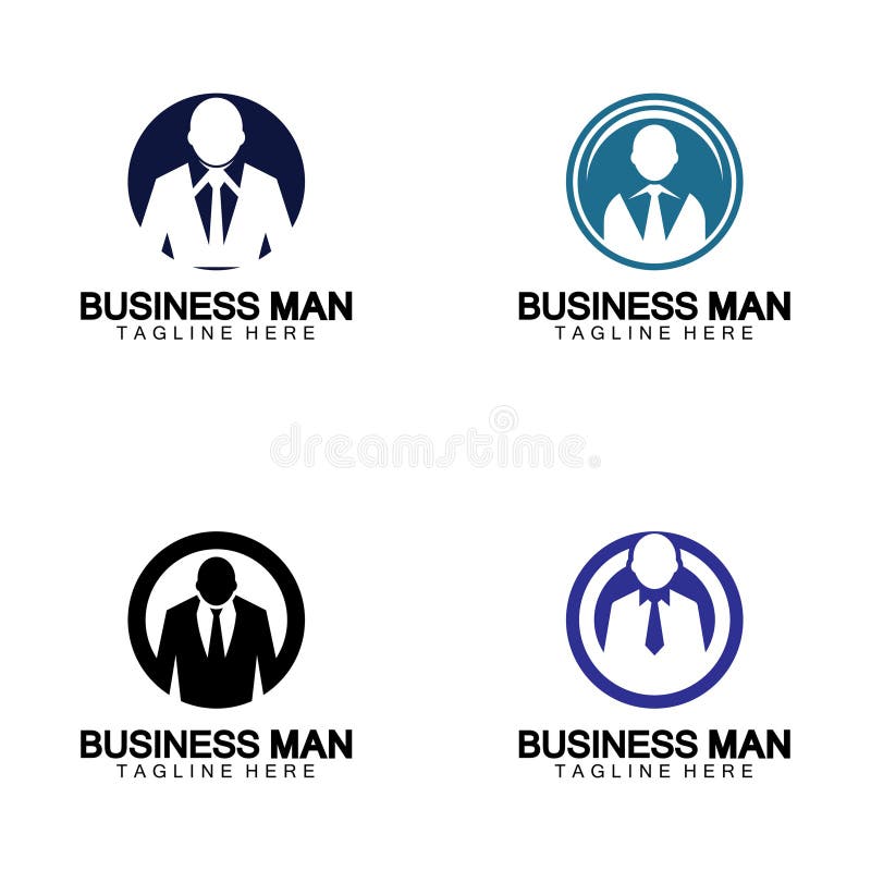 Businessman Logo Stock Illustrations – 63,984 Businessman Logo Stock ...