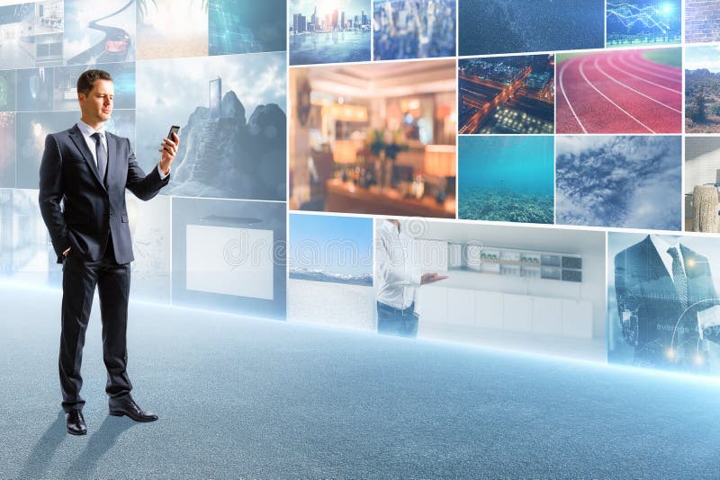 Multimedia and Technology Concept Stock Image - Image of creative ...