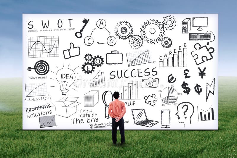 Forward Business Planning stock photo. Image of solution - 30972484