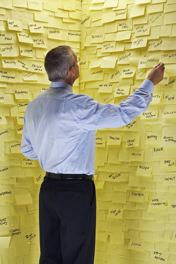 167 Man Covered Sticky Notes Stock Photos - Free & Royalty-Free Stock ...