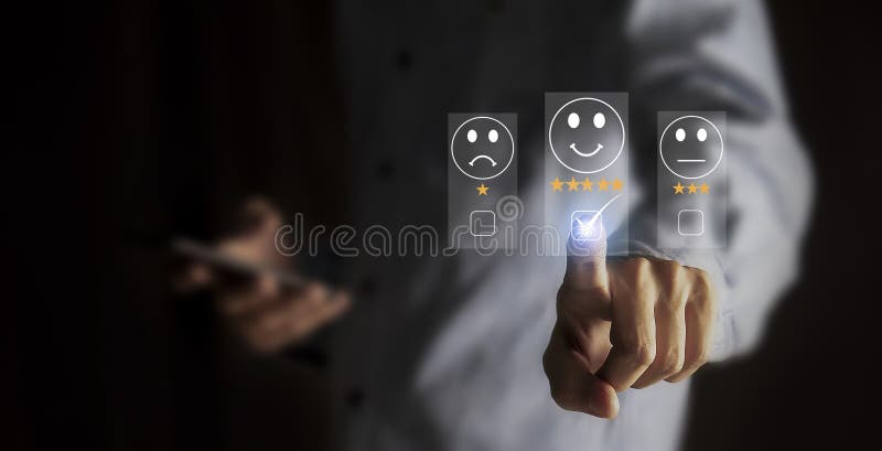 Businessman Making Correct Marks, Marks for Checklist, Document Quality ...