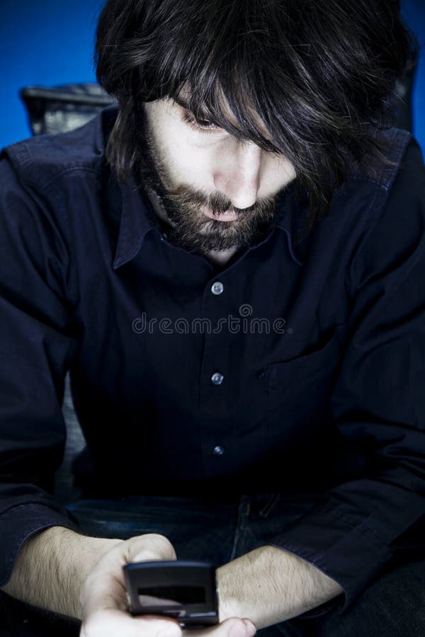 Businessman Making Phone Call Stock Image - Image of telecommunicate ...