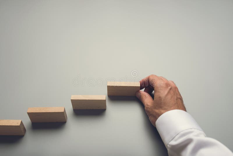 Businessman Making Steps Towards Success Stock Image - Image of ... Businessman Making Steps Towards Success Stock Image - Image of ...